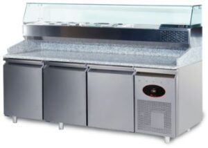 Pizza Prep Station and Pizza Prep Tables